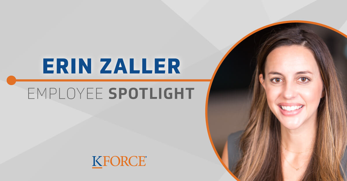 Kforce Employee Spotlight: Erin Zaller