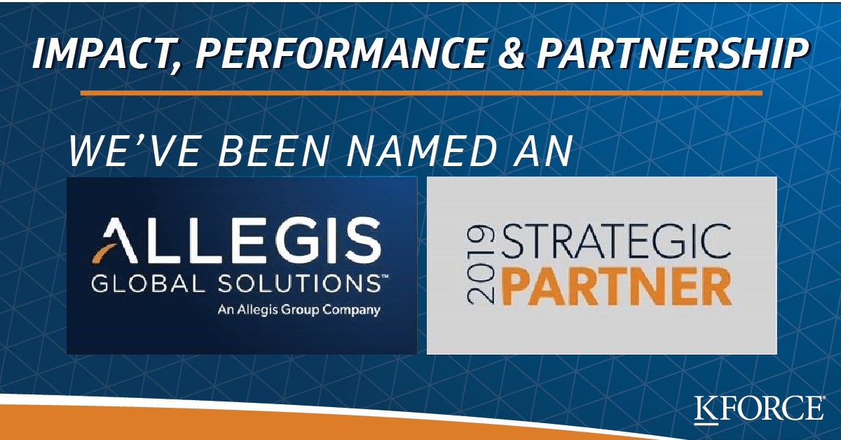 Allegis Global Solutions 2019 Strategic Partner