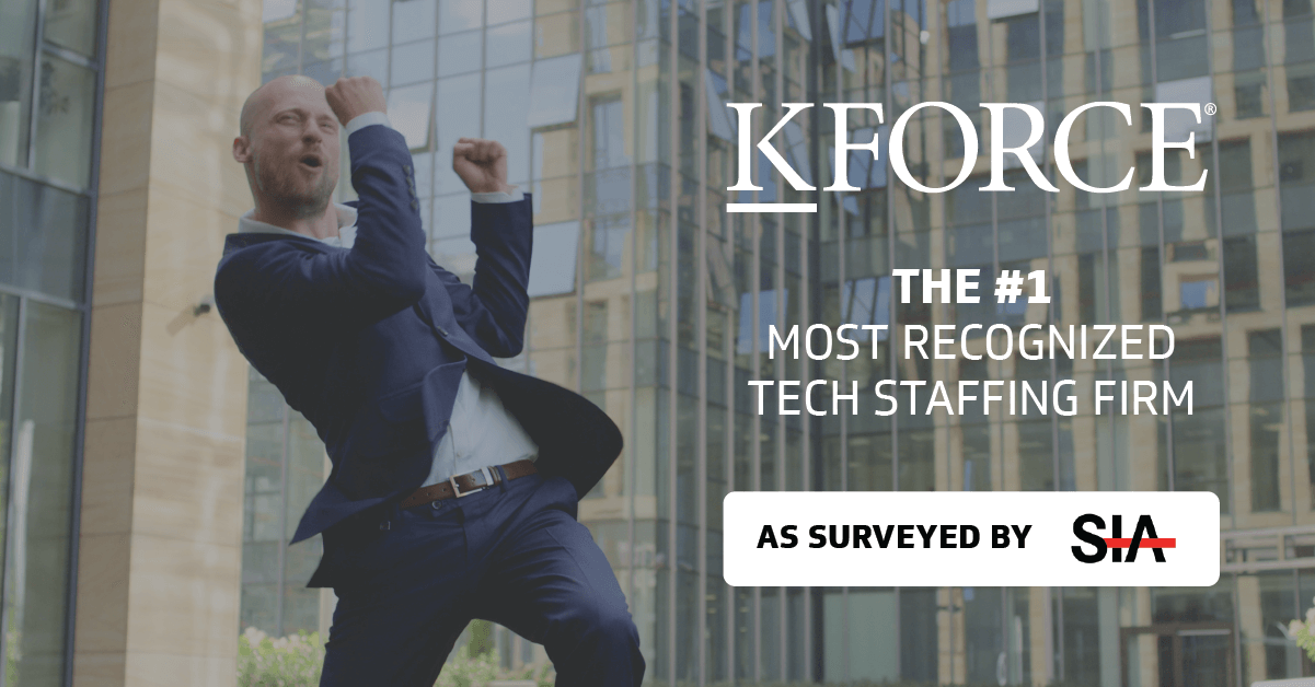 Kforce Named the Most Recognized Staffing Firm by SIA