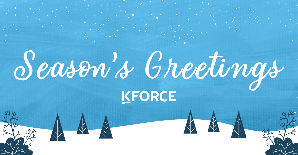 Happy Holidays from Kforce