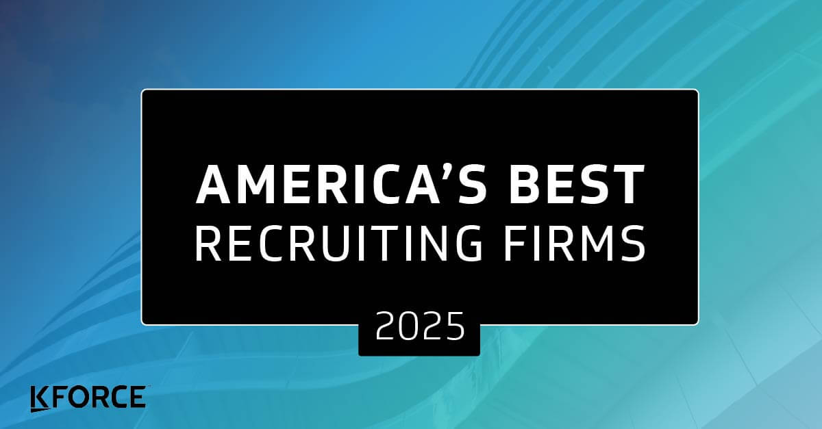Kforce Earns National Recognition for Recruiting Skills